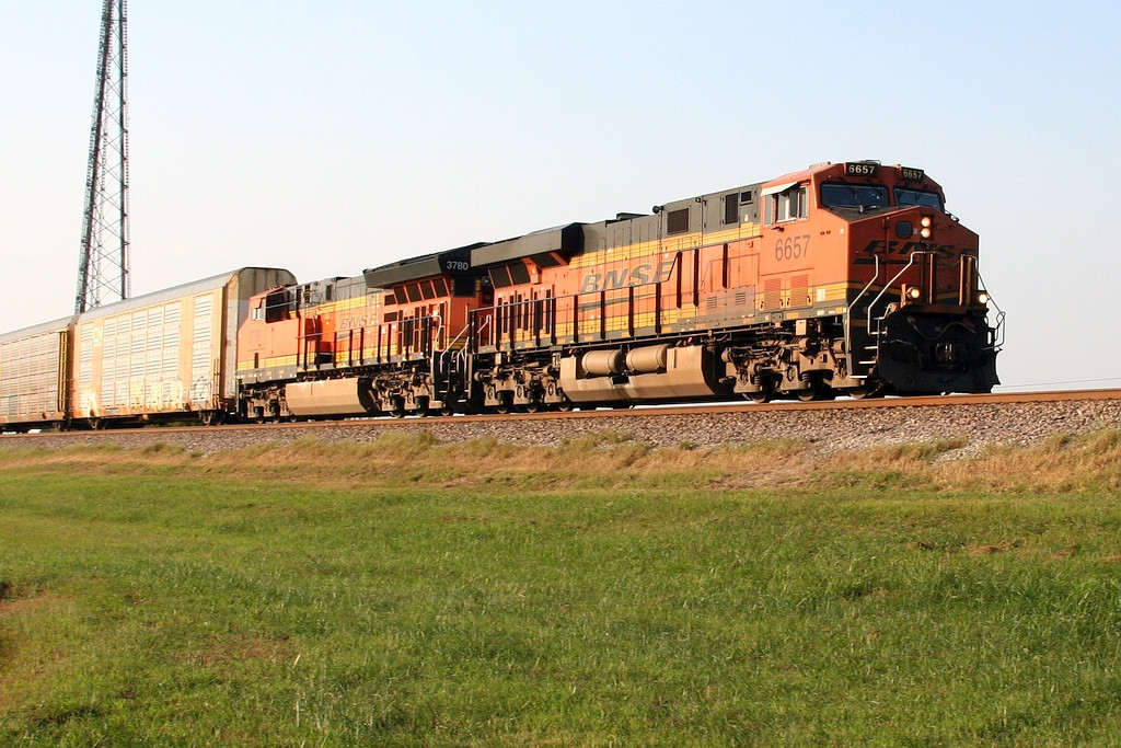 BNSF SB autorack